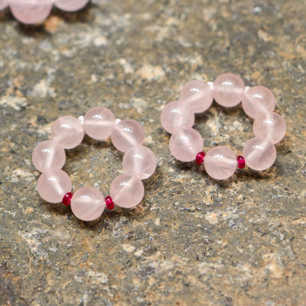 Ruby Rose Gem Energy Rings- Gemisphere