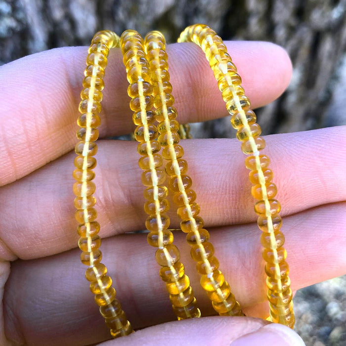 Golden Beryl Necklace for Mastering Time and Life |Gemisphere